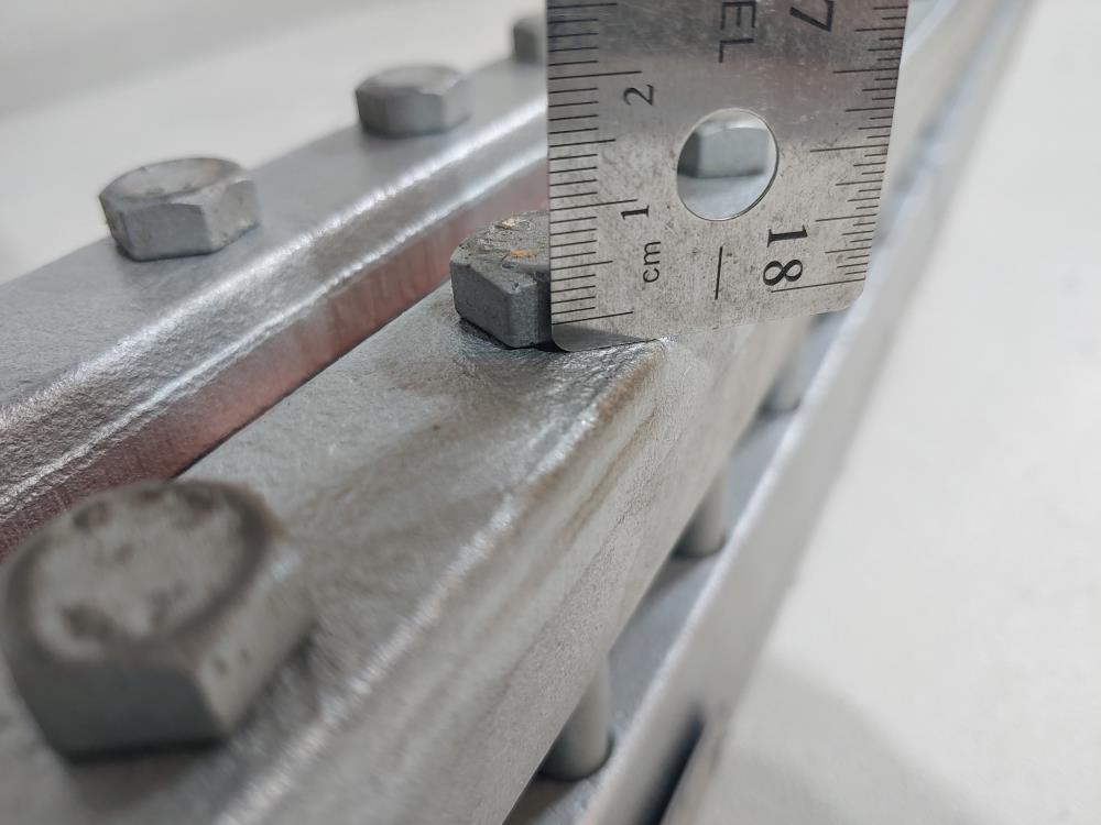 Penberthy 3-Section Liquid Level Sight Glass Gauge 3TM-8