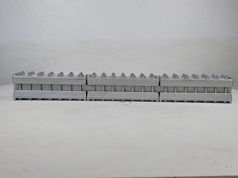 Penberthy 3-Section Liquid Level Sight Glass Gauge 3TM-8