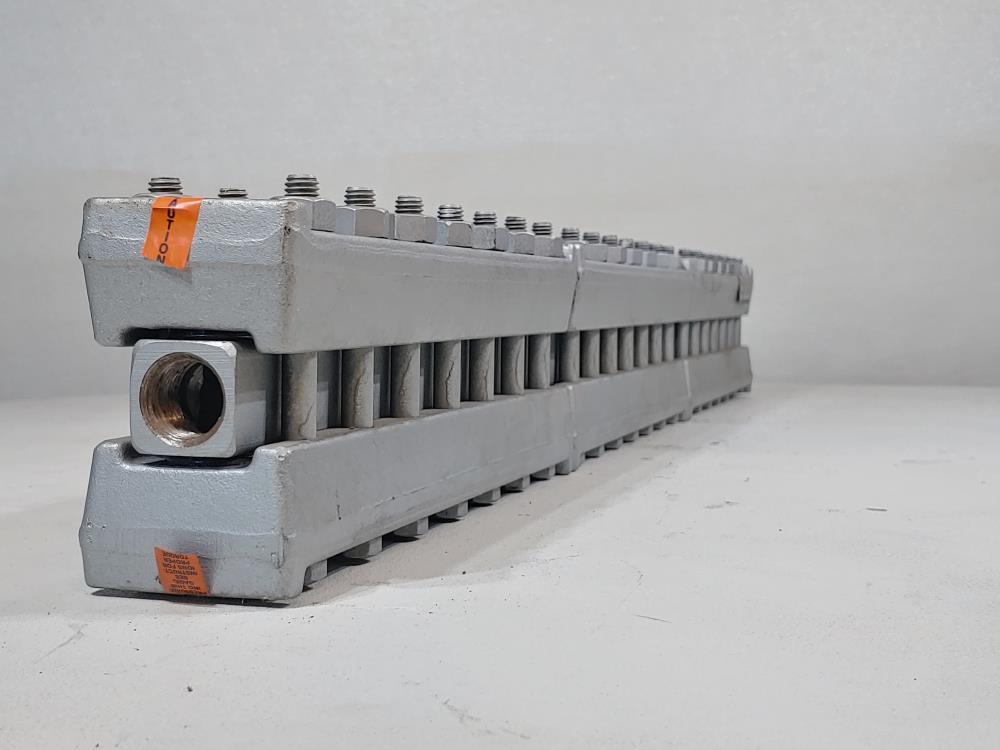 Penberthy 3-Section Liquid Level Sight Glass Gauge 3TM-8