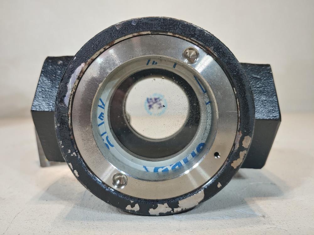 Jacoby Tarbox 1-1/2" Carbon Steel Sight Flow Indicator Model# 100-ST ...