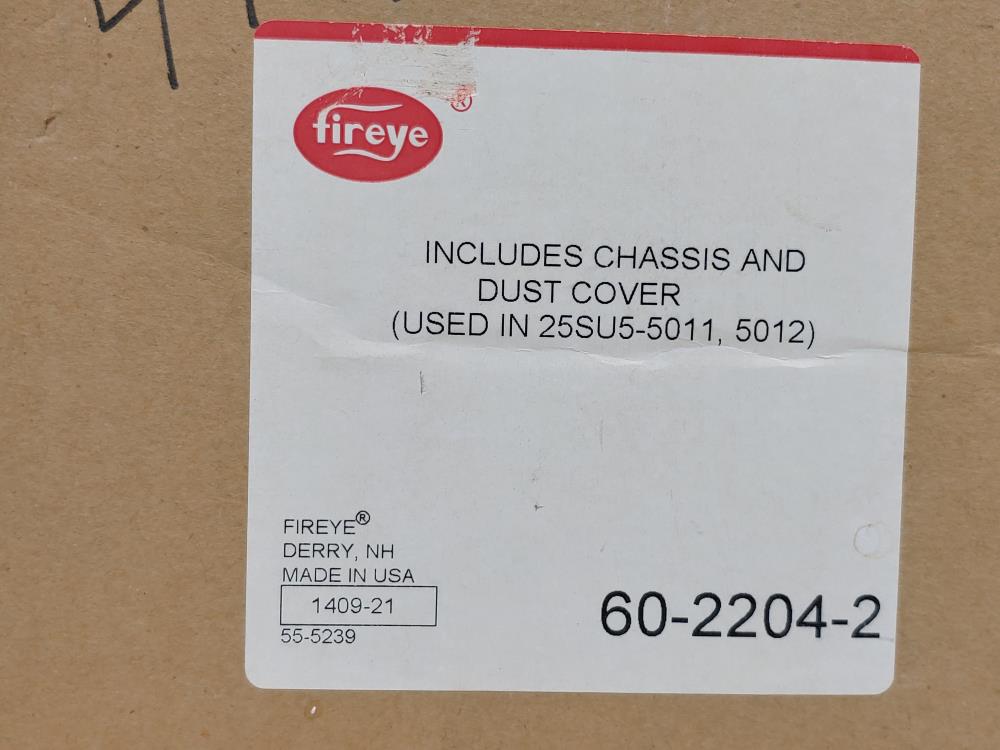 Fireye Flame Amplifier Module w/ Chassis & Display 60-2204-2 / 60-2205