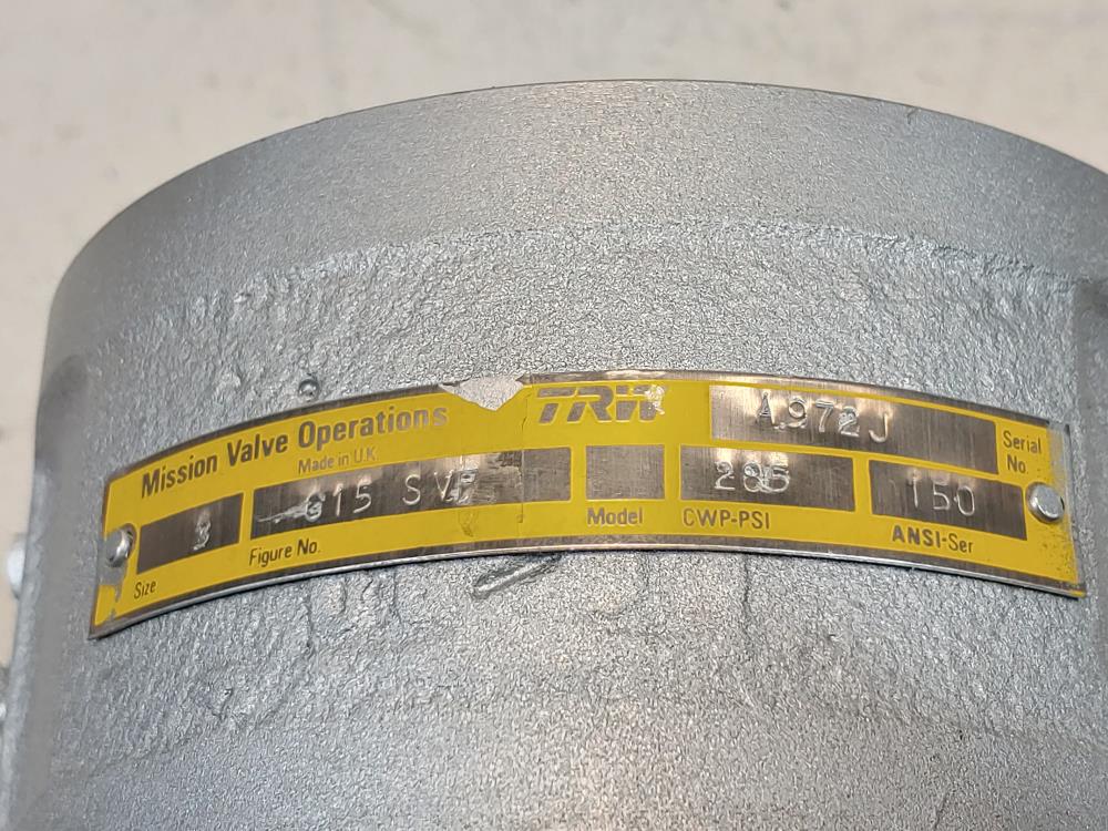 Crane Duo-Chek II 3" 150# Double Disc Check Valve FIG#: G15 SVF