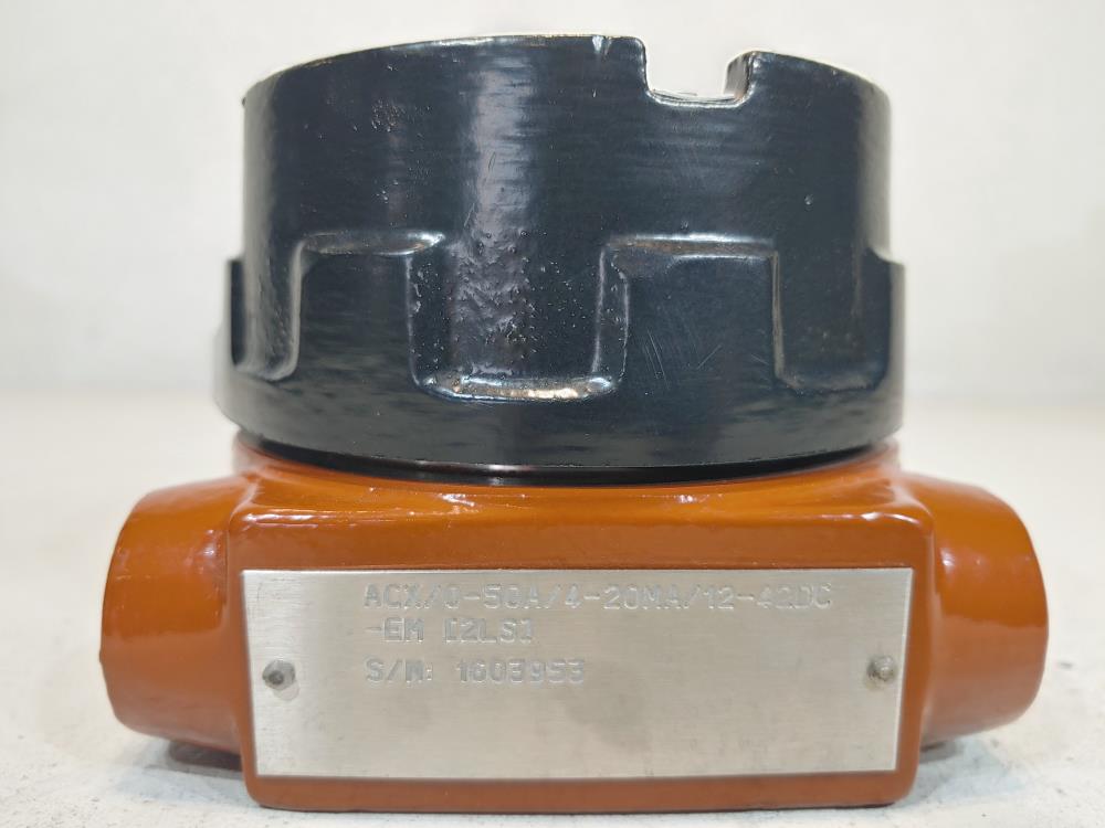 Moore Industries ACX/0-50A/4-20MA/12-42DC-EM E2LSI AC Current Transmitter