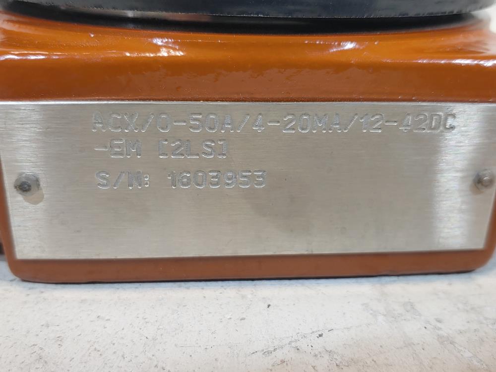 Moore Industries ACX/0-50A/4-20MA/12-42DC-EM E2LSI AC Current Transmitter