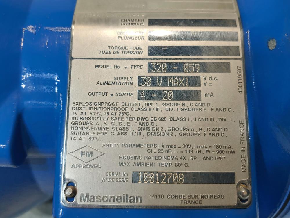 Masoneilan Dresser Digital Level Transmitter 320-059