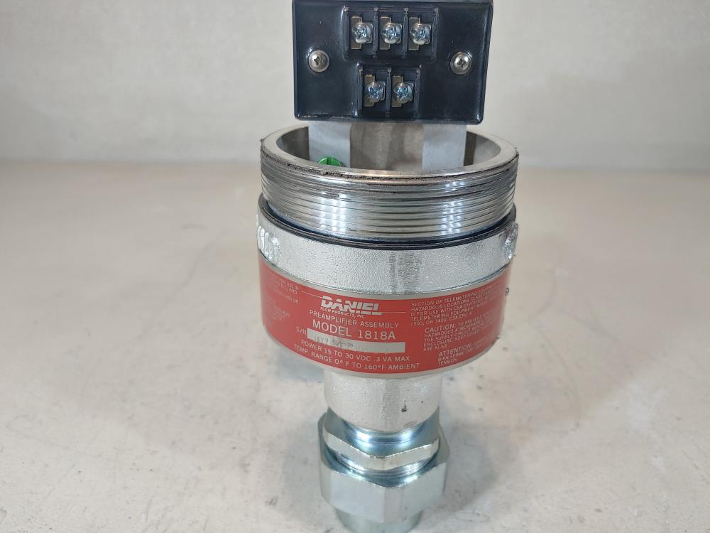 Daniel 1818A Pre Amplifier Liquid Measurement Assembly