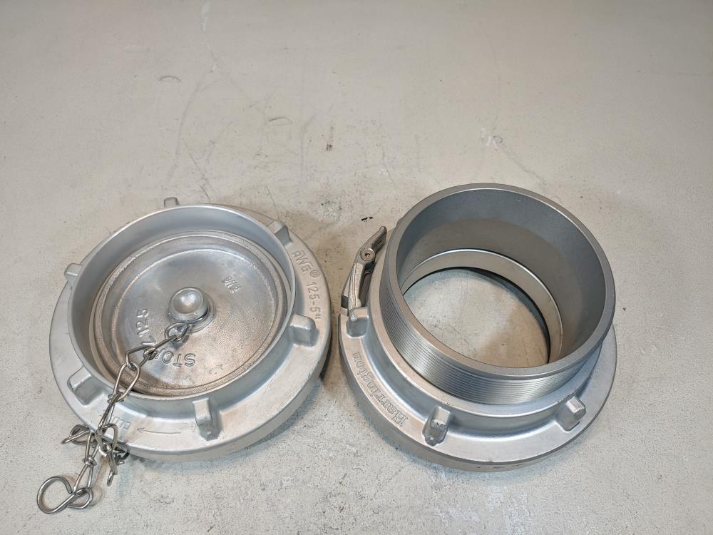 Harrington AWG STORX-LOK 125-5" Hydrant Adapter