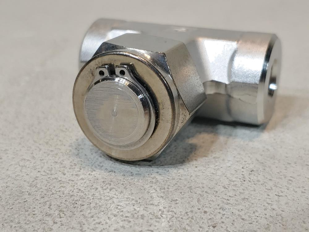 Parker 1/8" Instrumentation TEE Filter 2F-FT4-5-SS