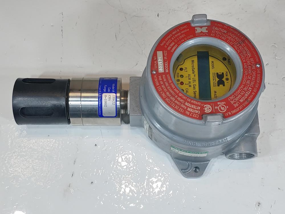 Detcon MicroSafe LEL Gas Sensor IR-622