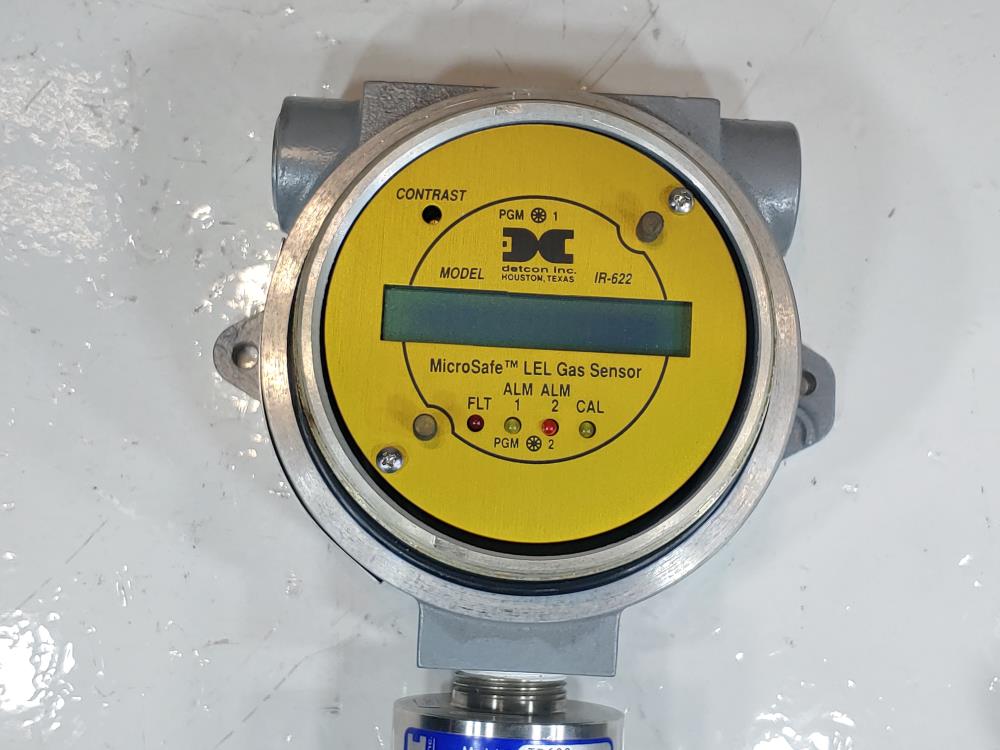 Detcon MicroSafe LEL Gas Sensor IR-622