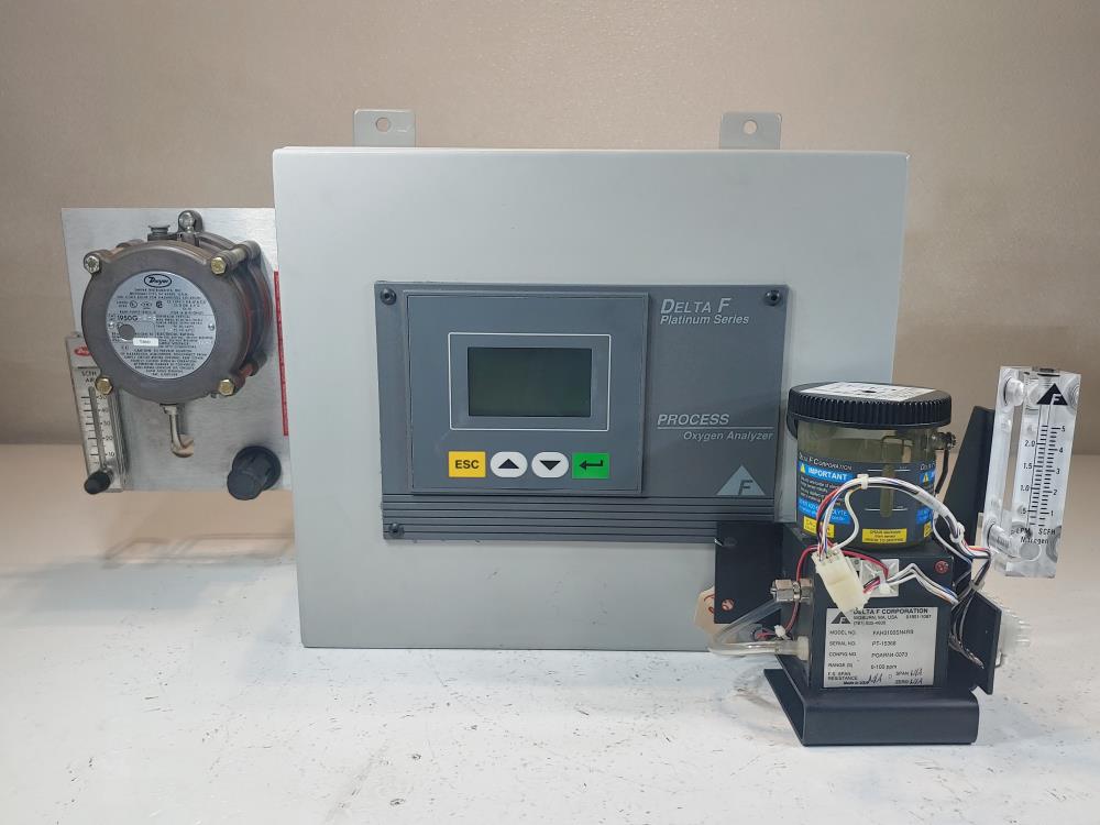 Delta Platinum F Series Process Oxygen Analyzer FAH0100SN4RB