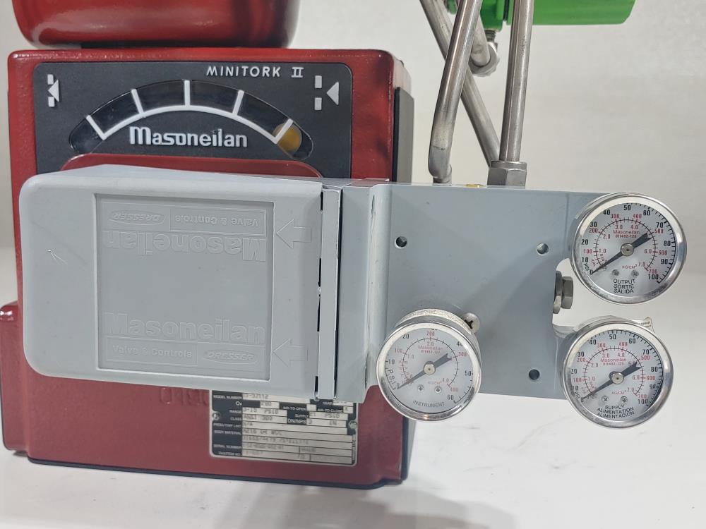Masoneilan Dresser 33-37112 Minitork II Pneumatic Control Valve