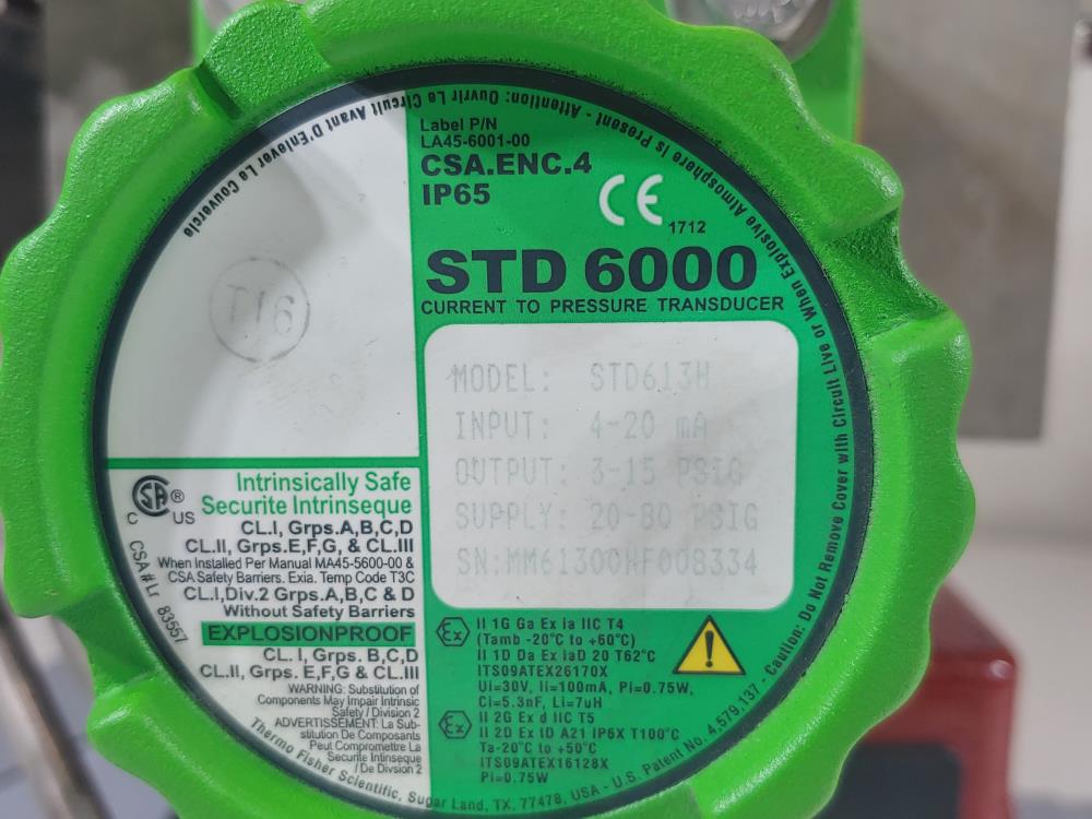 Masoneilan Dresser 33-37112 Minitork II Pneumatic Control Valve