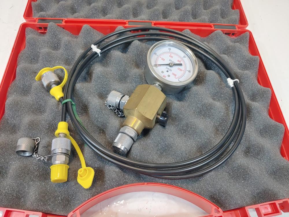 Flowguard CA-7-N-100 Charging Unit Industrial Gage Gas Valve
