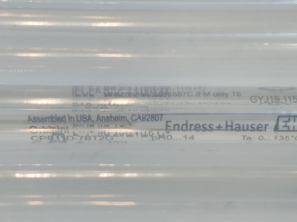 Endress Hauser Digital pH sensor Orbisint CPS11D-7BT2G