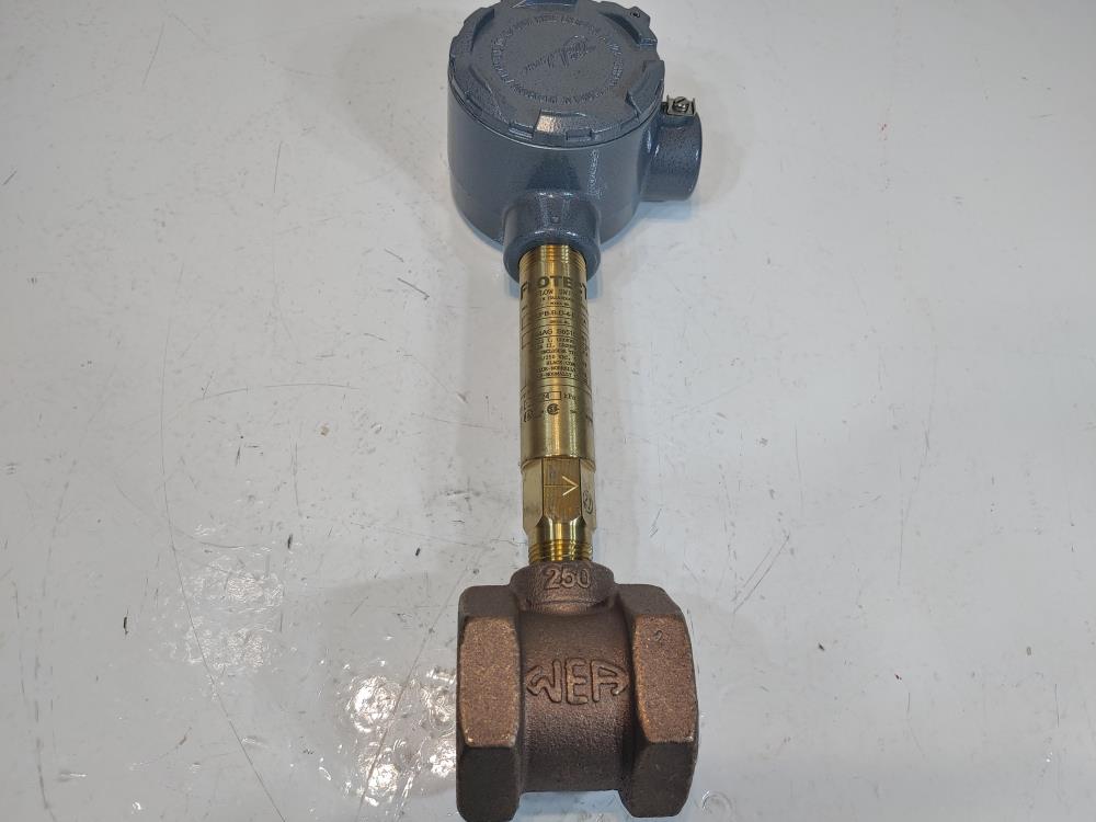 Dwyer Instruments V6EPB-B-D-4-B -CSA Flow switch Brass 3/4" NPT