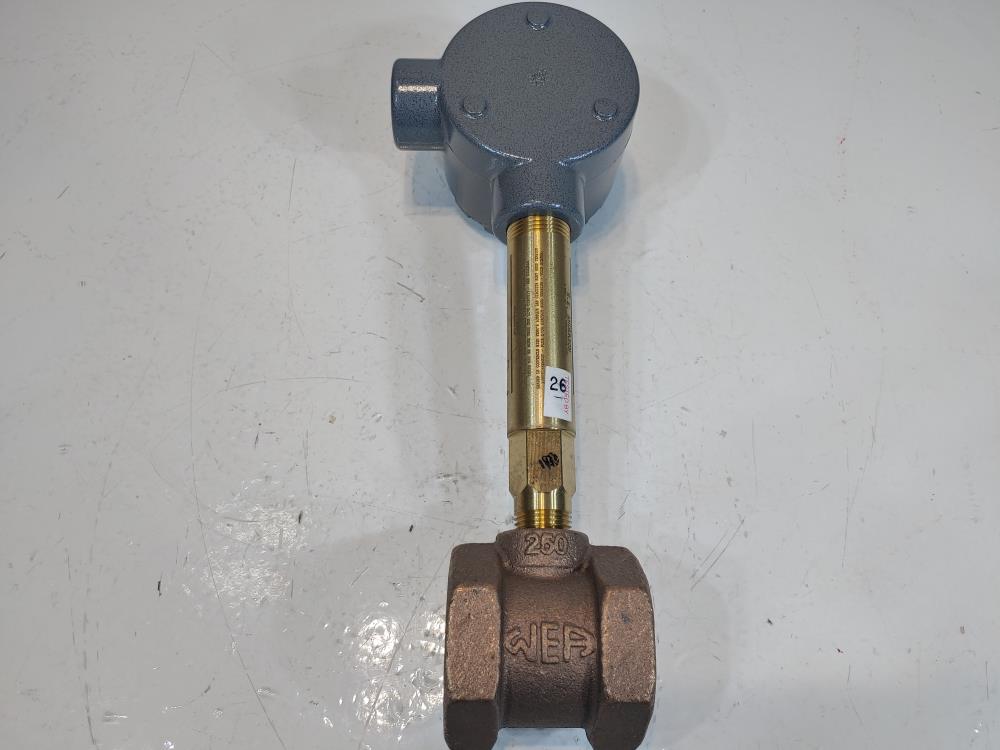 Dwyer Instruments V6EPB-B-D-4-B -CSA Flow switch Brass 3/4" NPT