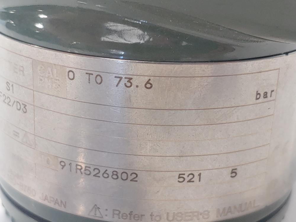 YOKOGAWA DP Harp Transmitter S1 Model: EJA530E w/ Manifold