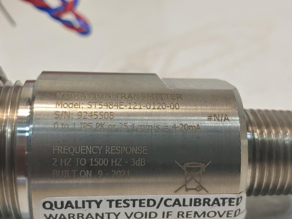 Metrix Seismic Vibration Transmitter Model: ST5484E-121-0120-00