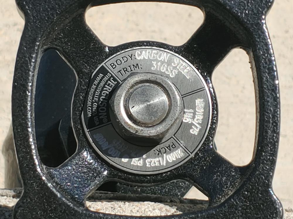 Jerguson 3/4"M X1/2" F X 1/2" F Gagecock Valve, Series 140 (set of 2)