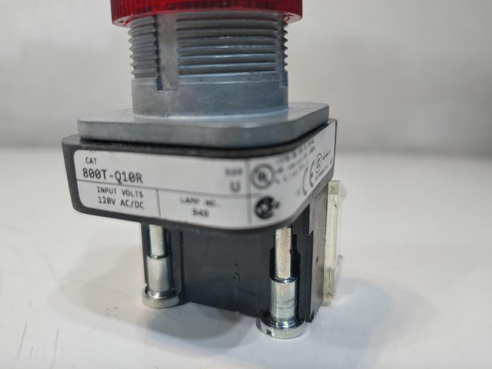 Allen Bradley 30mm Pilot Light 800T-Q10R