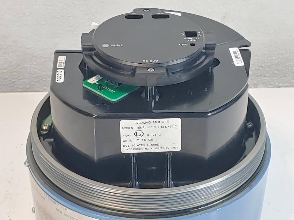 Micro Motion 9739 Flow Transmitter 9739MVD63UJEZZZ