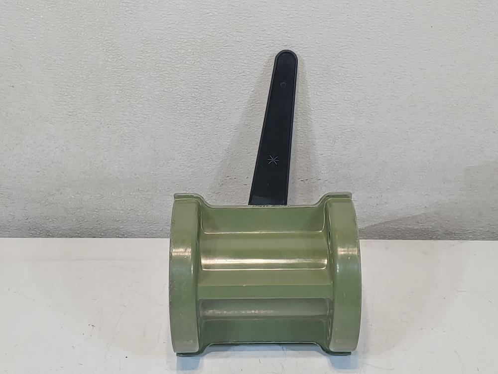 Nil-Cor 2" 150# Fiberglass Ball Valve, Code 2-410 ST T.H.