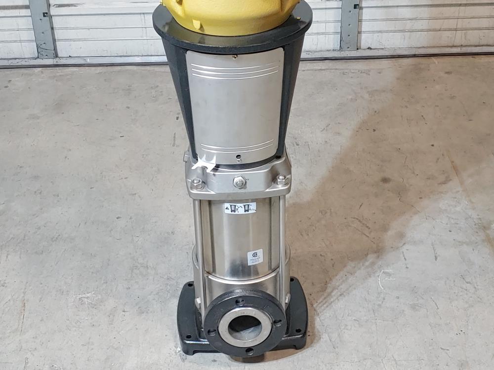 Webtrol NV180B3-2FE3T NV Series Vertical Booster Pump w/Baldor Motor
