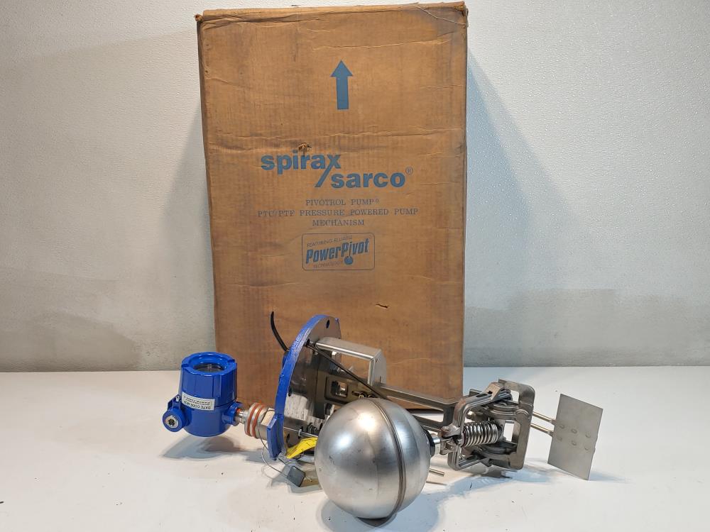 Spirax Sarco Pressure Powered Pump Type PTF W/ Power Pivot
