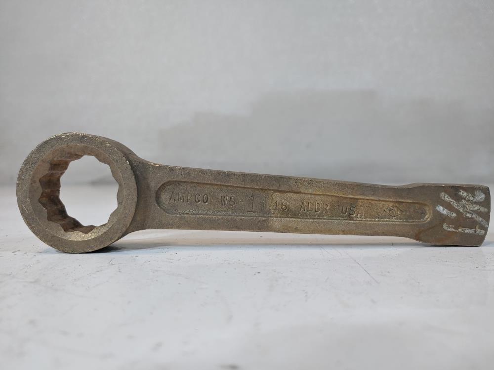 Ampco 1-1/16" Aluminum/Bronze 12-Point Striking Wrench
