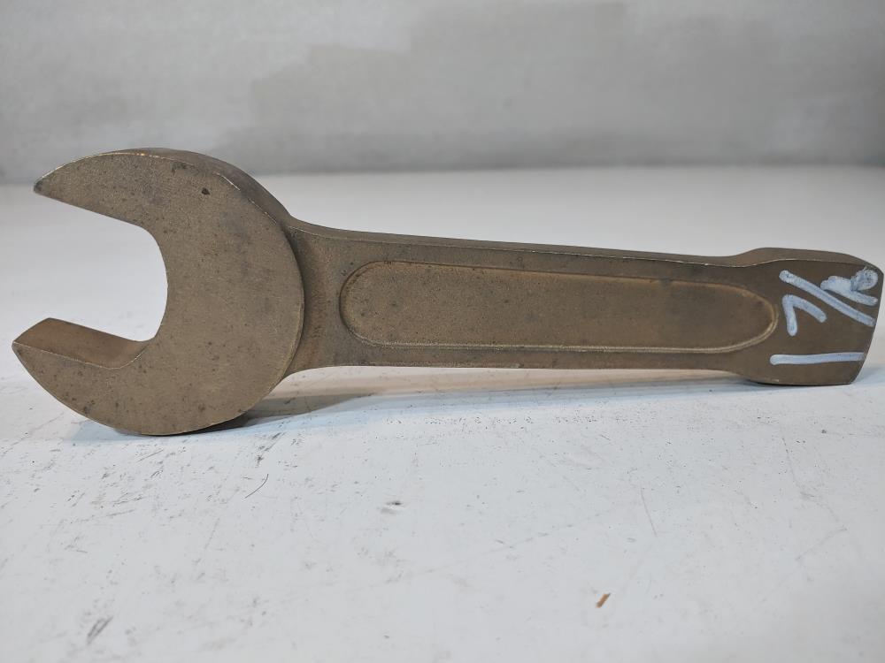 Ampco 1- 7/16" Open End Aluminum / Bronze Non Sparking Wrench