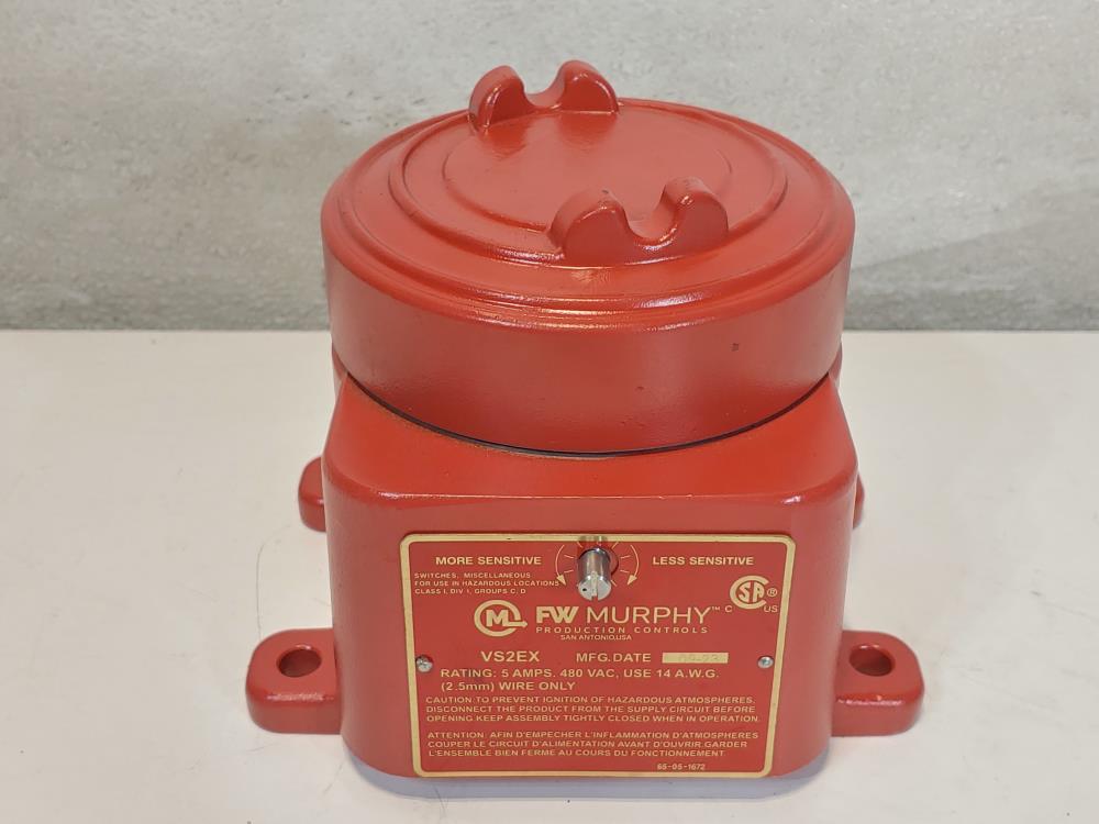 Murphy Explosion-Proof Shock & Vibration Switch VS2EX