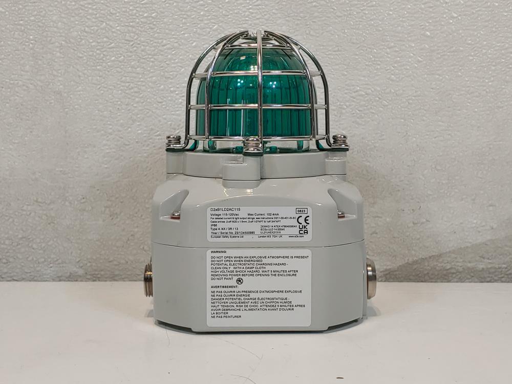 E2S Warning Signals LED Beacon D2XB1LD2AC115MN1A1G/G