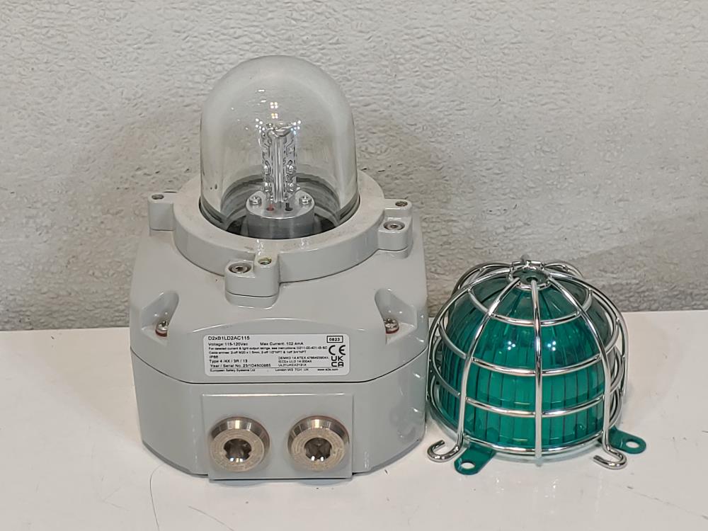 E2S Warning Signals LED Beacon D2XB1LD2AC115MN1A1G/G