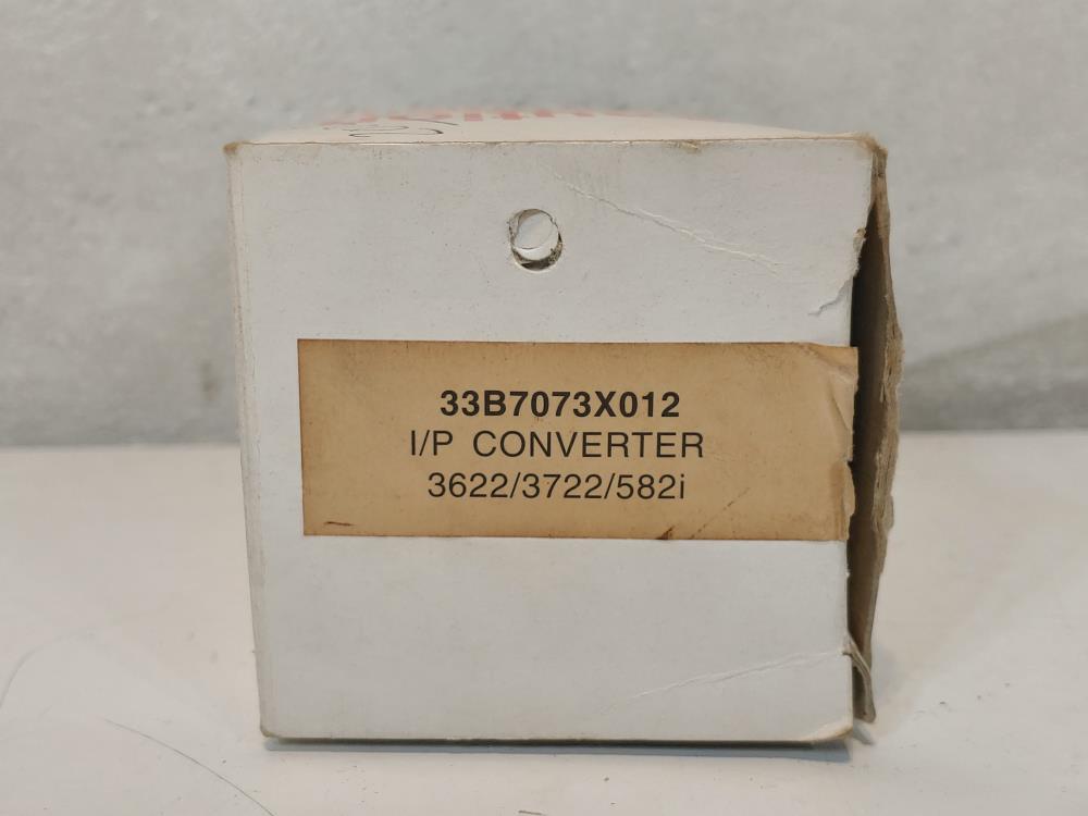 Fisher Controls I/P Converter 33B7073X012