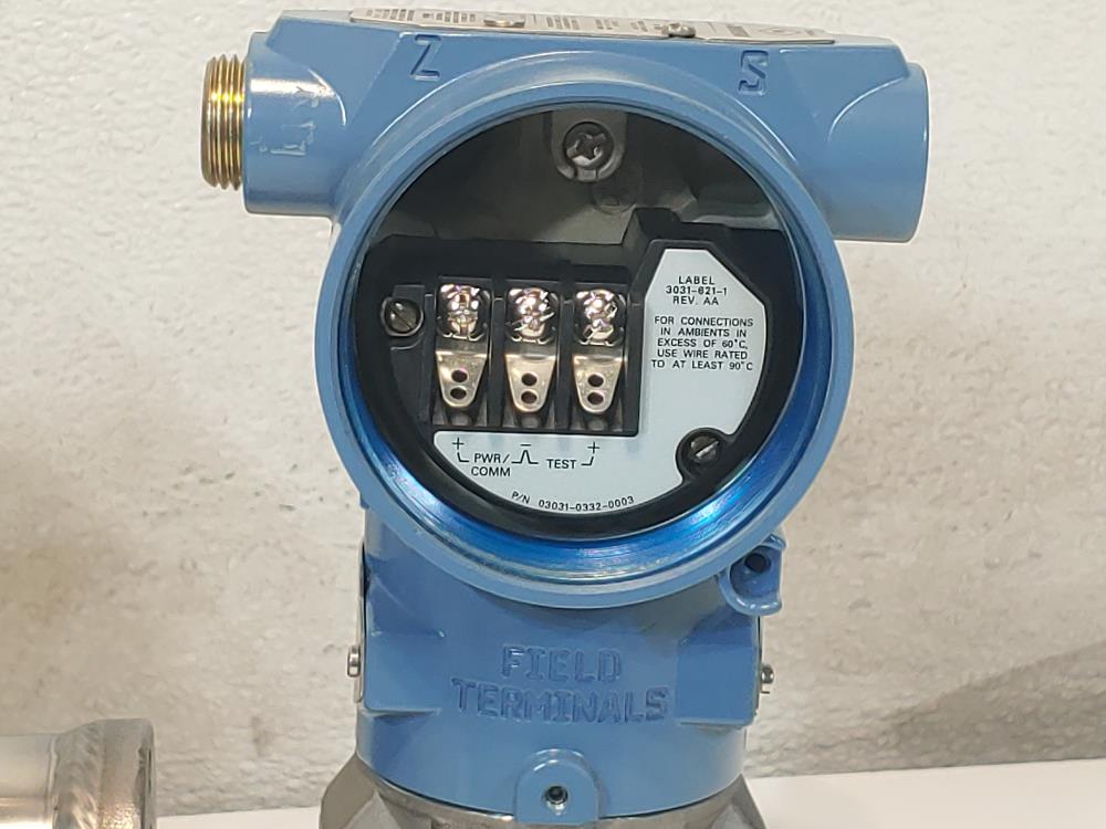 Rosemount 3051 Smart Hart Family Pressure Transmitter 3051CD2A22A1ASOB4K5
