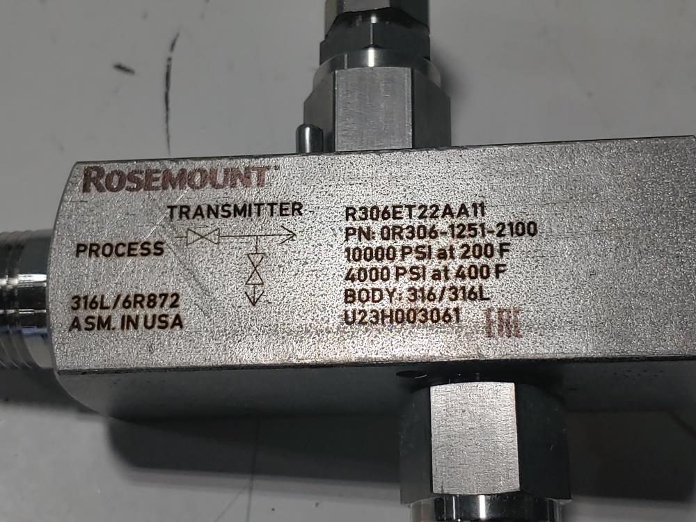 Rosemount 3051 Smart Family Pressure Transmitter 3051TG4A2B21AS5E5M5 w ...