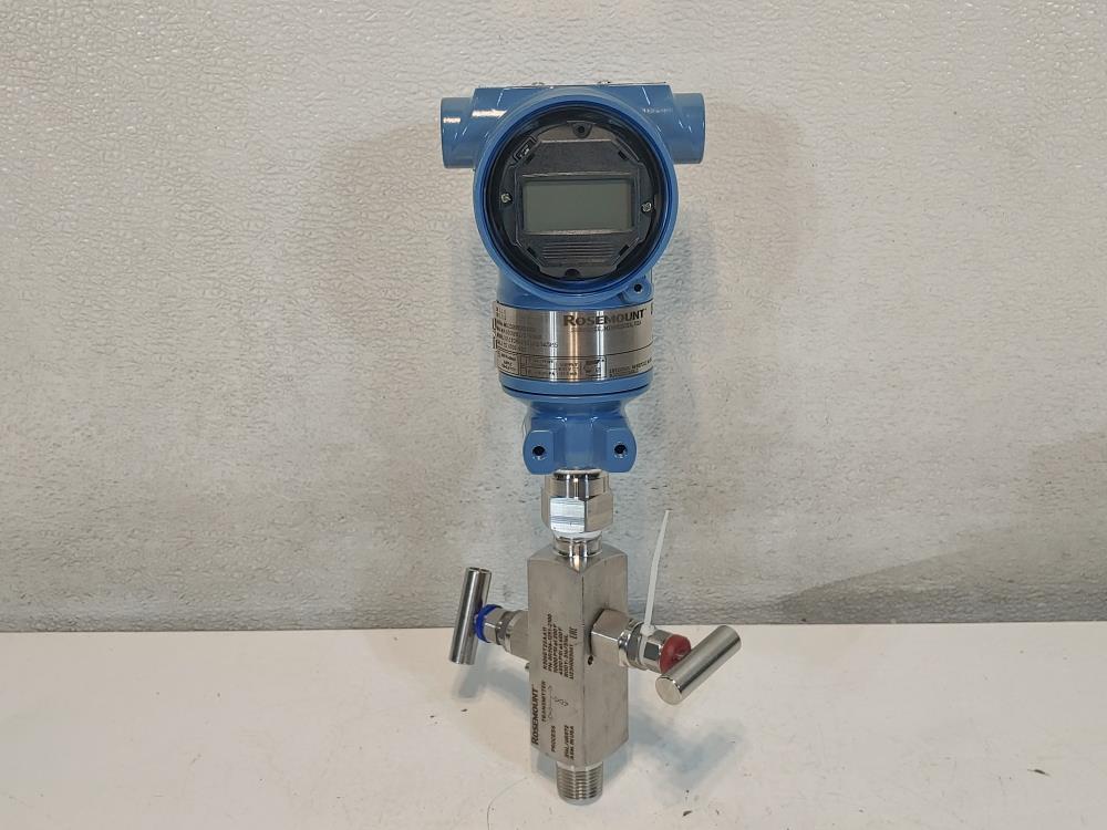 Rosemount 3051 Smart Family Pressure Transmitter 3051TG4A2B21AS5E5M5 w ...