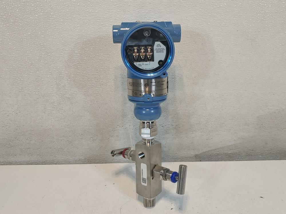 Rosemount 3051 Smart Family Pressure Transmitter 3051TG4A2B21AS5E5M5 w ...