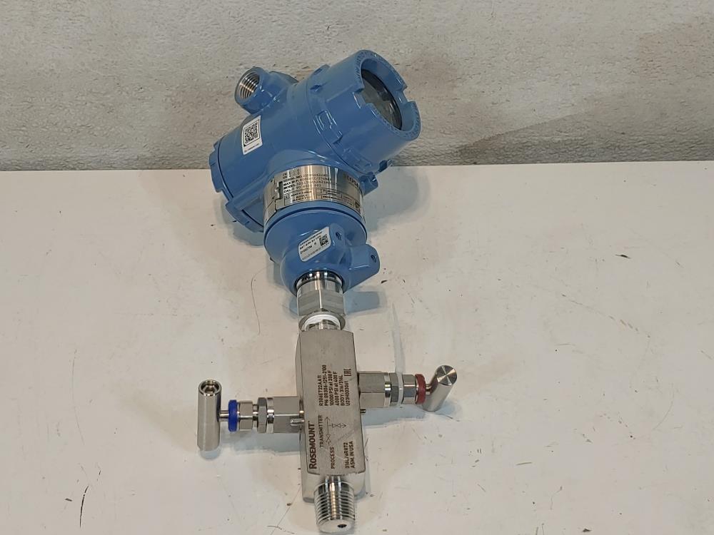 Rosemount 3051 Smart Family Pressure Transmitter 3051TG4A2B21AS5E5M5 w ...