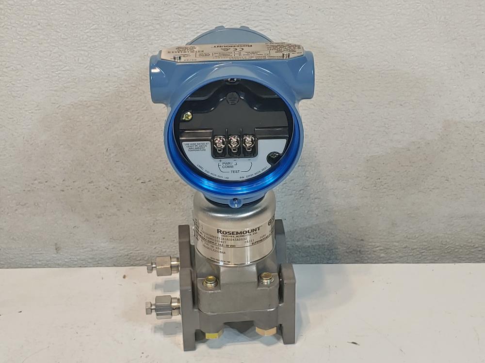 Rosemount 3051 Pressure Transmitter 3051S2CD2A2F12A1AD2K5A0032