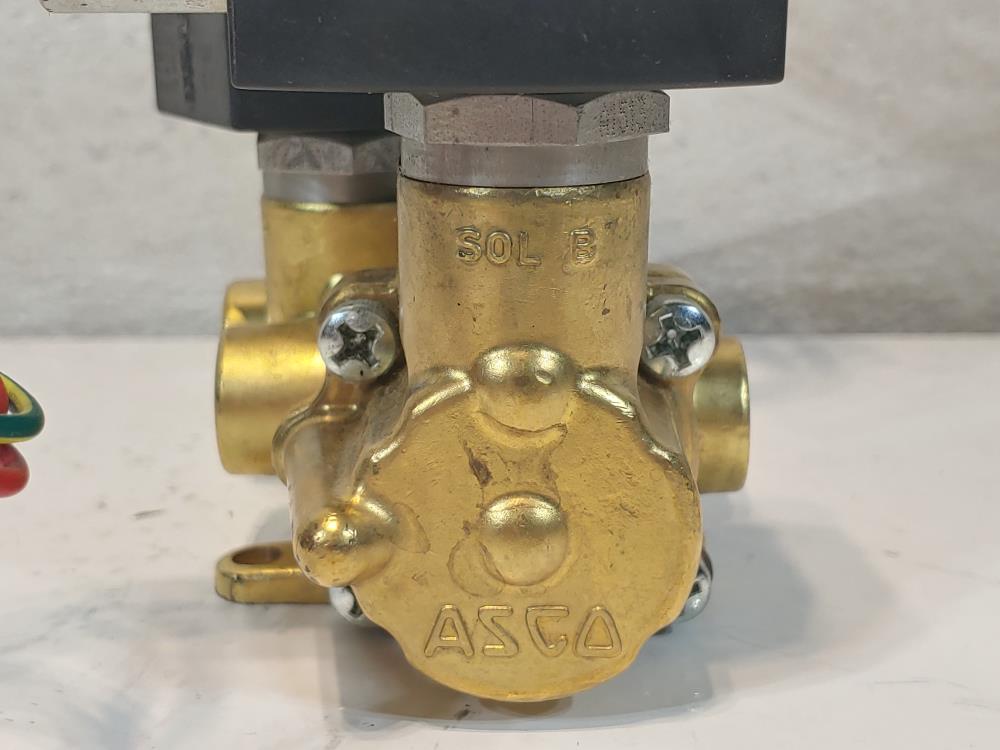 Asco 4 Way Solenoid Valve EFMF8003G301/EFMF8344G344
