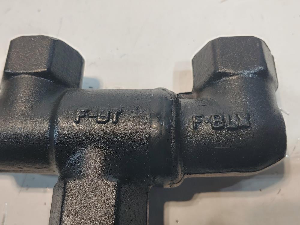 Henry 8022A 3-Way Dual Shut-off Valve 3/4" FPT x FPT x FPT