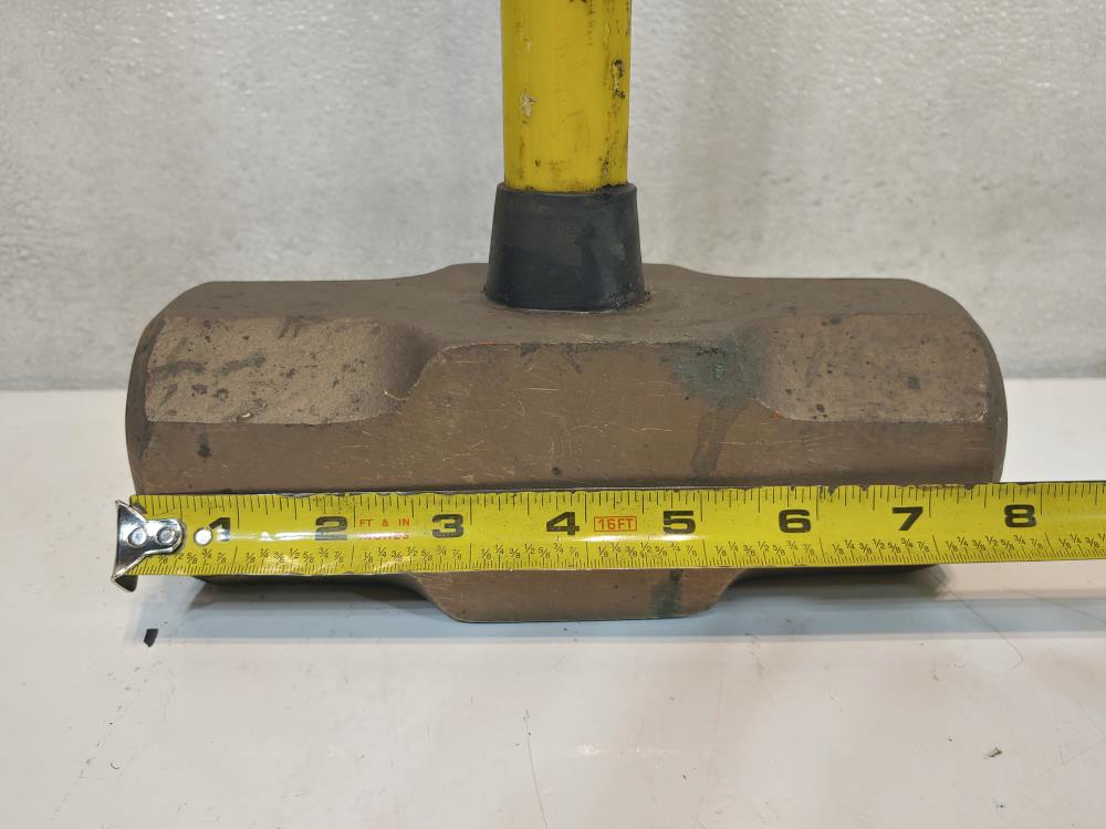 Ampco H-73 Aluminum Bronze, Fiberglass Handle Non-Sparking Sledge Hammer