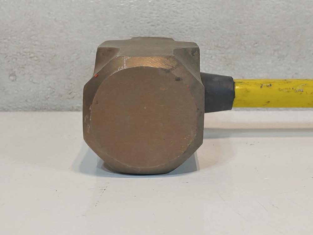 Ampco H-73 Aluminum Bronze, Fiberglass Handle Non-Sparking Sledge Hammer