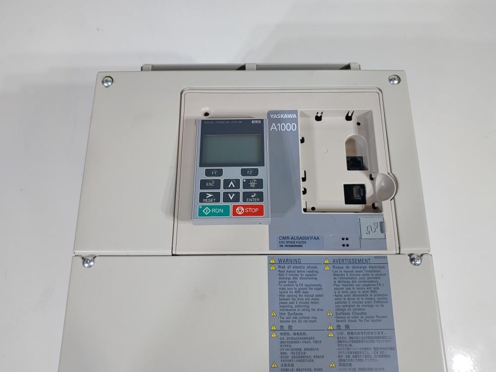 Yaskawa A1000 Enclosed Variable Frequency Drive CIMR-AU5A0041FAA