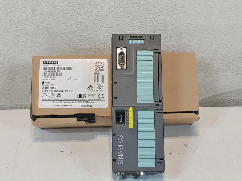Siemens Sinamics Kit: Power Module 6SL3210-1PE14-3UL1, Control Unit & Panel