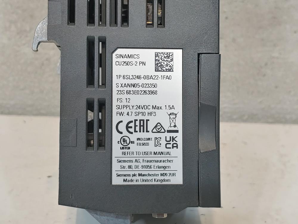 Siemens Sinamics Power Module, Control Unit & Operator Panel - Assembled