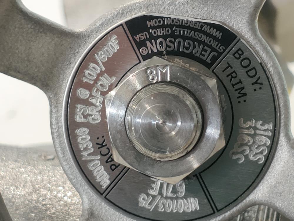 Set of 1/2" x 3/4" Jerguson Stainless Steel Gagecocks MRO103/75