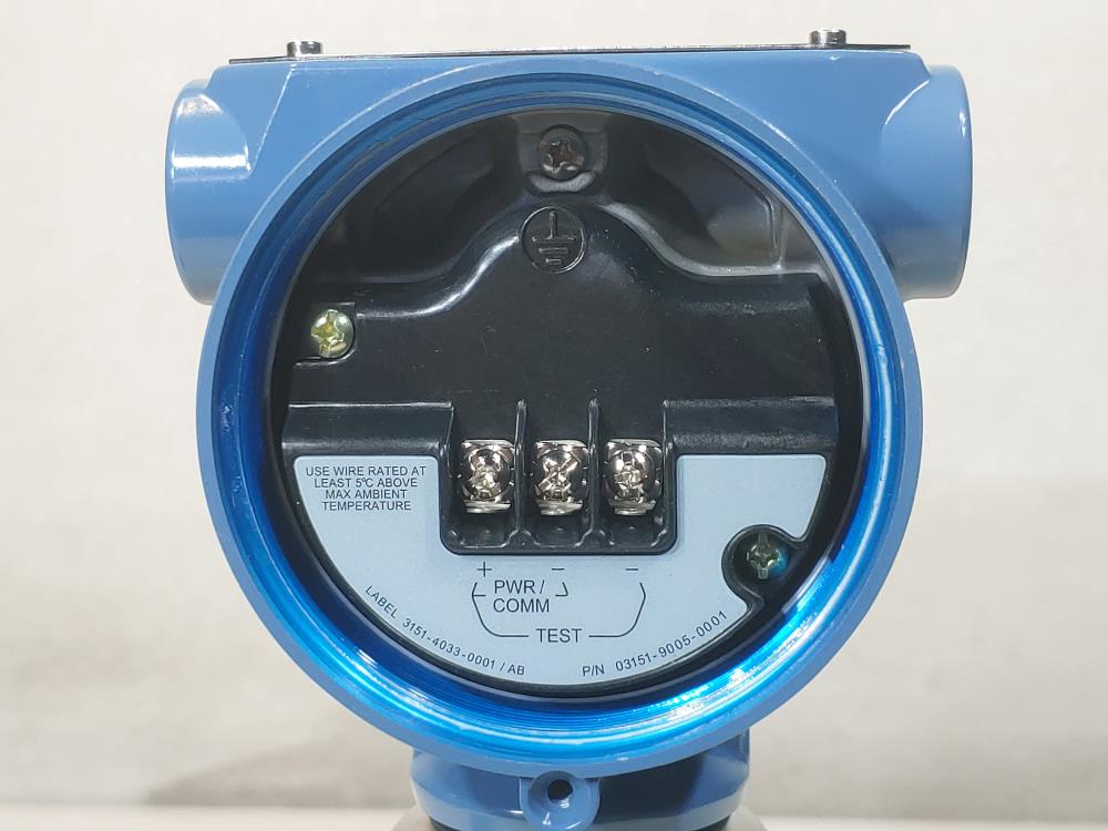 Rosemount 3051S1TG Pressure Transmitter w/ Manifold R306ET22BA11